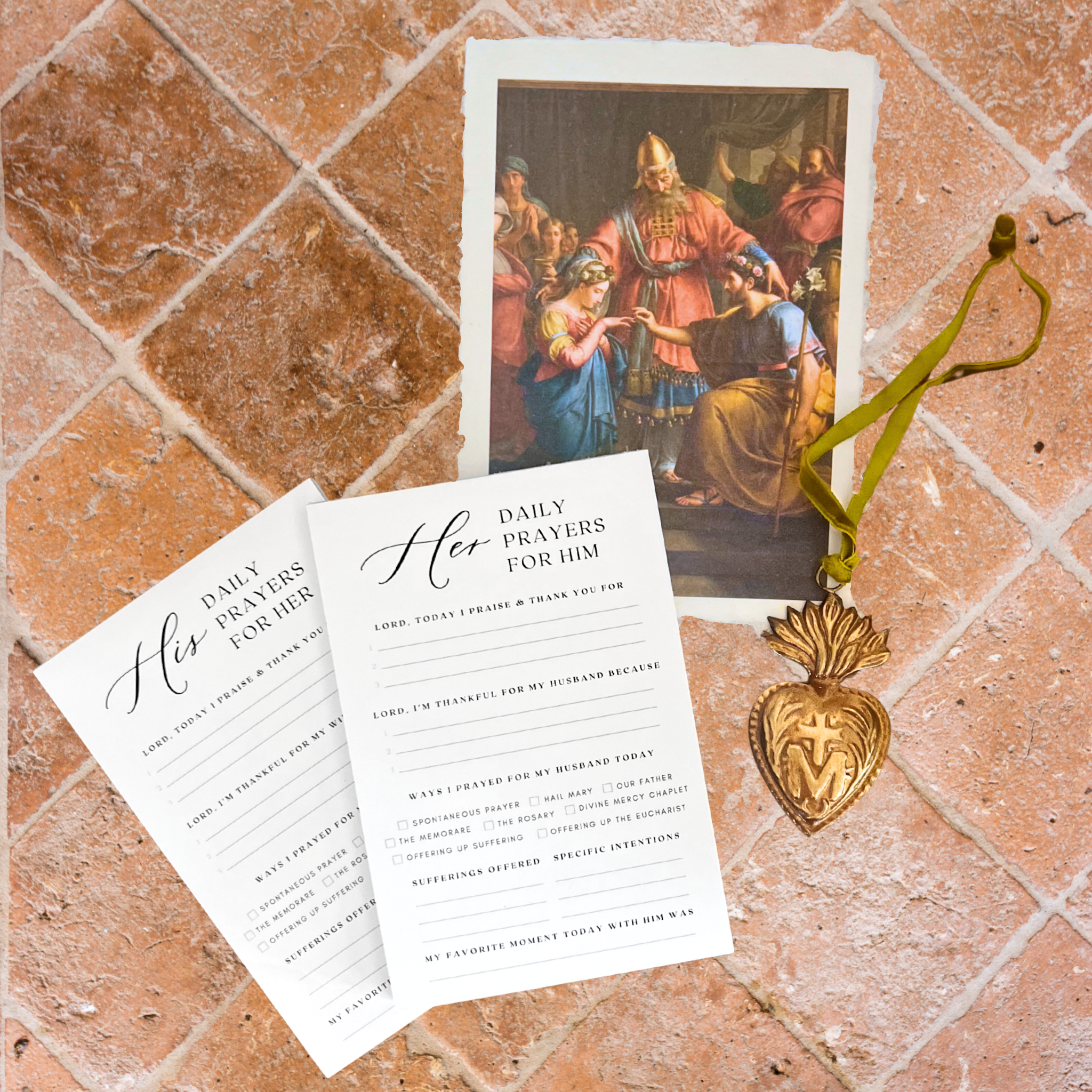 The Best Catholic Christmas Gift for Catholic Couples – Pieta Paperie LLC